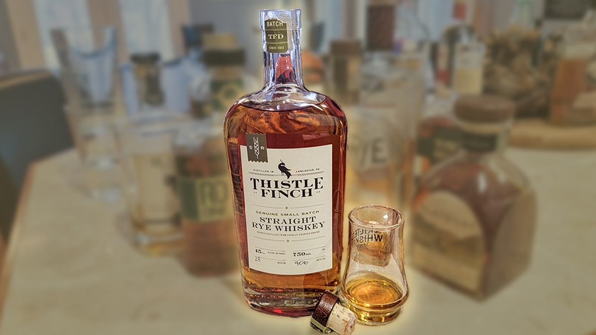 Thistle Finch Straight Rye Review | A Smooth Pennsylvania Rye Whiskey